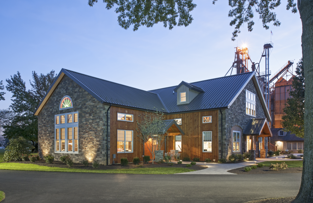 Standing Seam Metal Roof Crowns Jaindl Farms Office Addition - Roofing