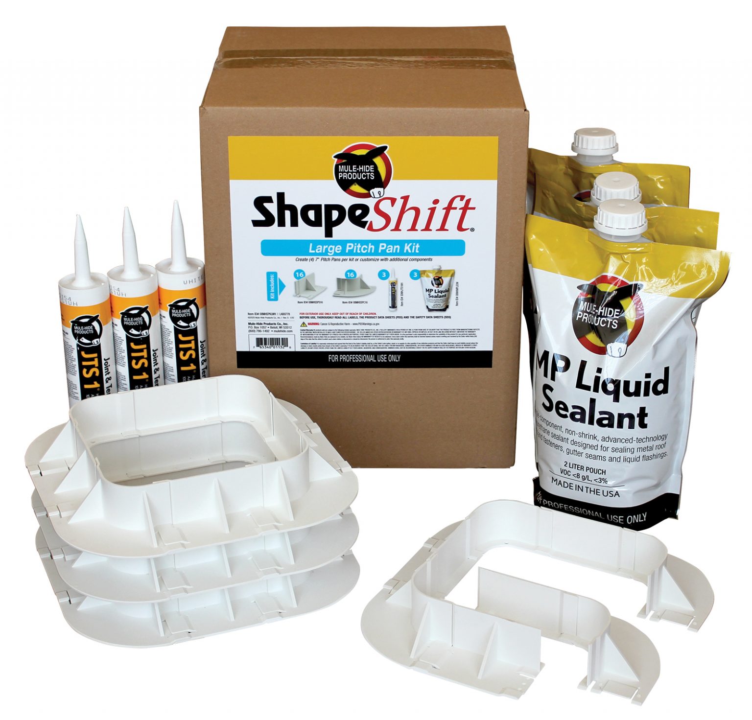 Pitch Pan Kits Available in Two Sizes - Roofing