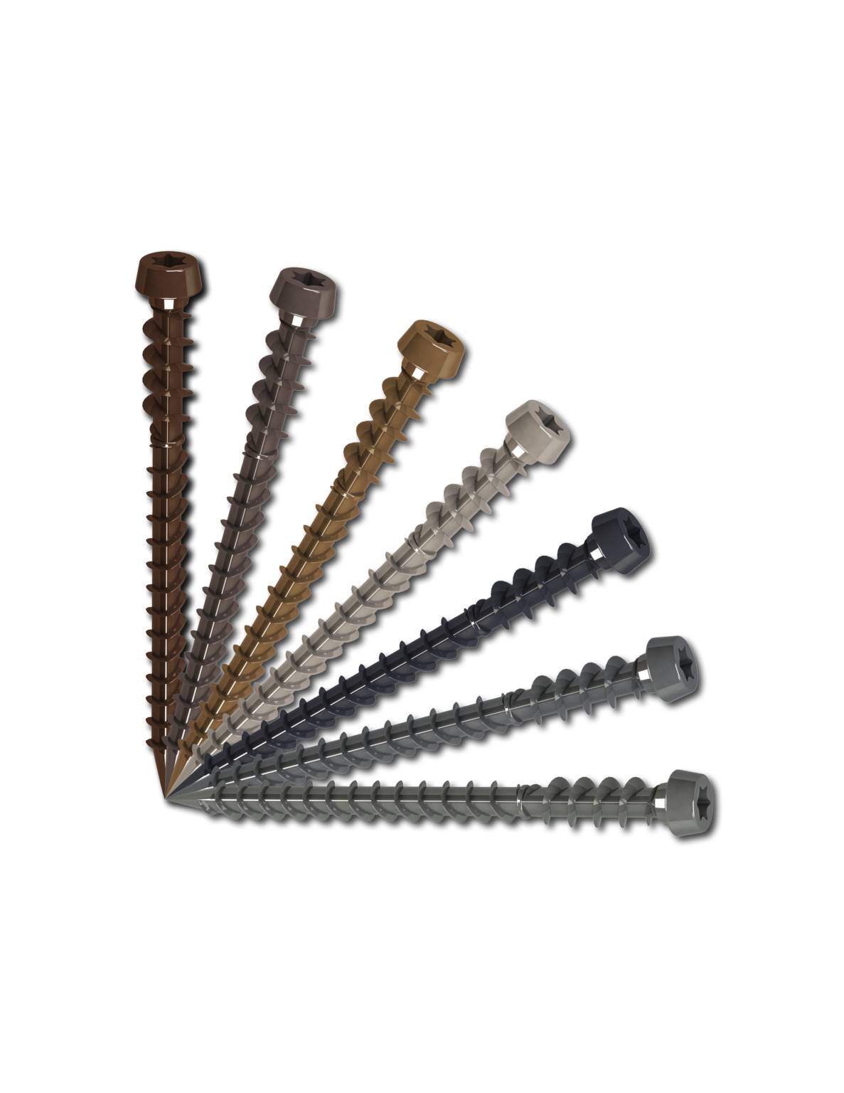 Composite Deck Screws Available in Seven Colors - Roofing