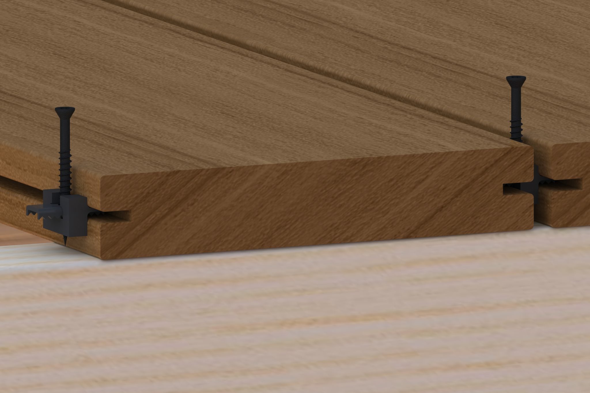 Hidden Deck Clips - Roofing