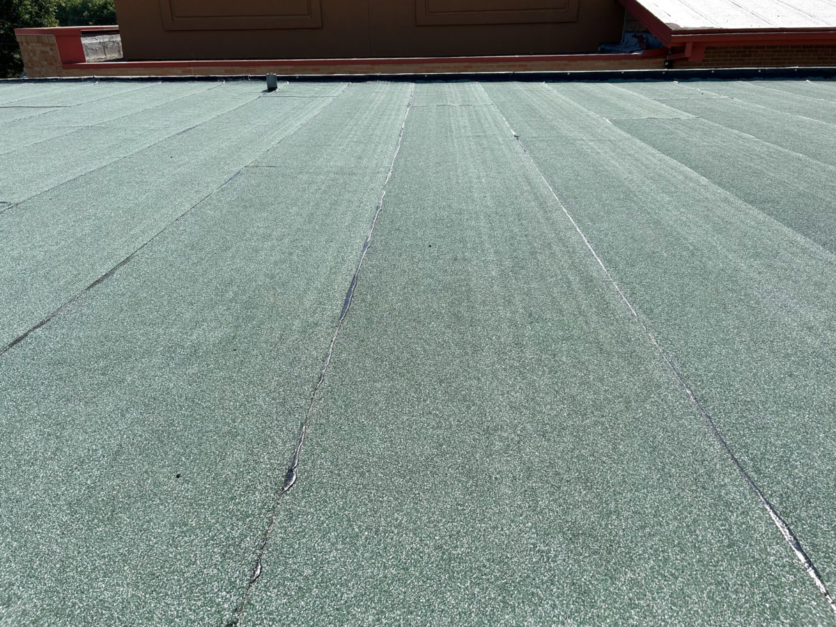 Modified Bitumen Membrane With Smog-Reducing Granules - Roofing