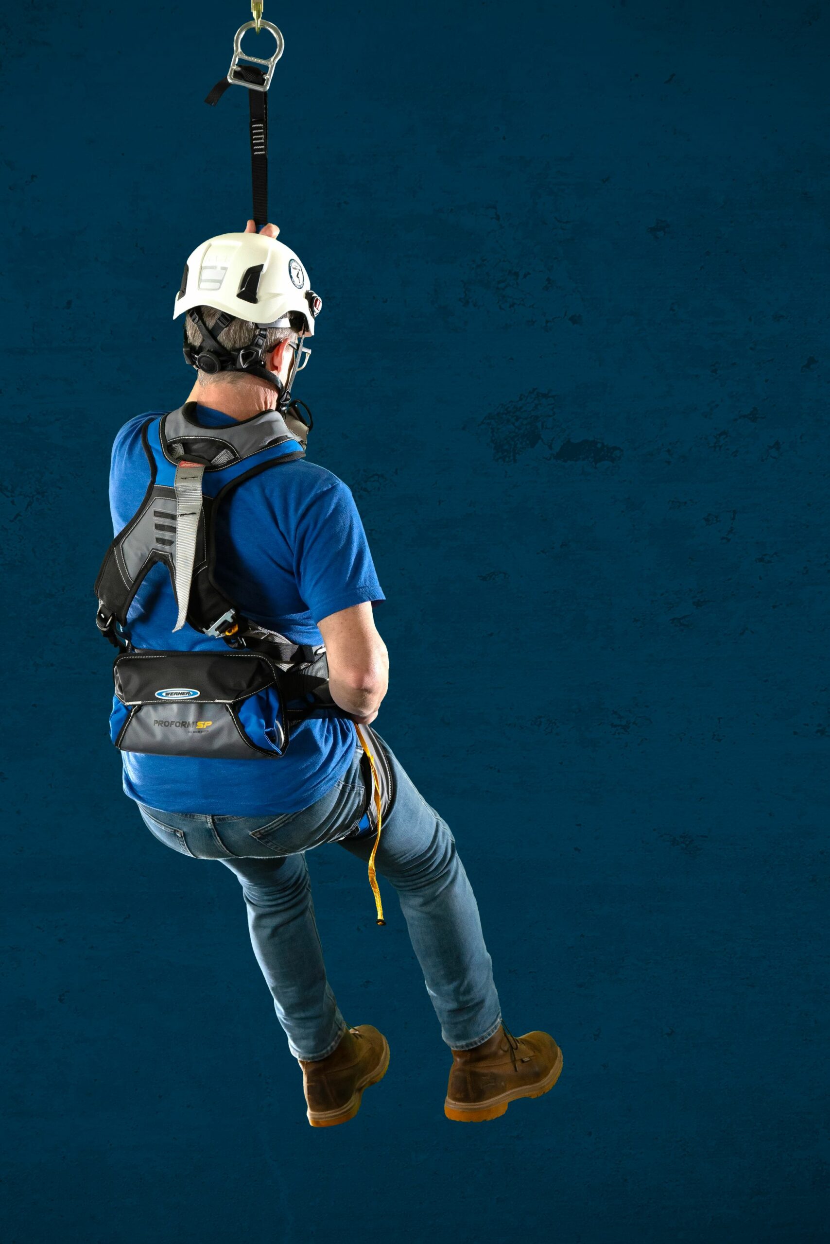 Self Rescue System Harness Add On For Post Fall Safety Roofing