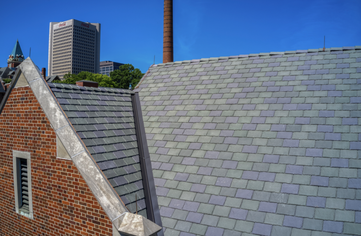 Georgia Tech Laboratory Is Topped with Synthetic Slate - Roofing