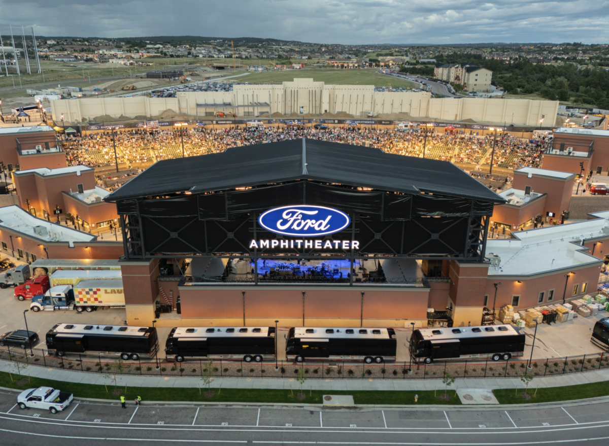 Metal Roof Complements Colorado Amphitheater’s Modern Aesthetic - Roofing